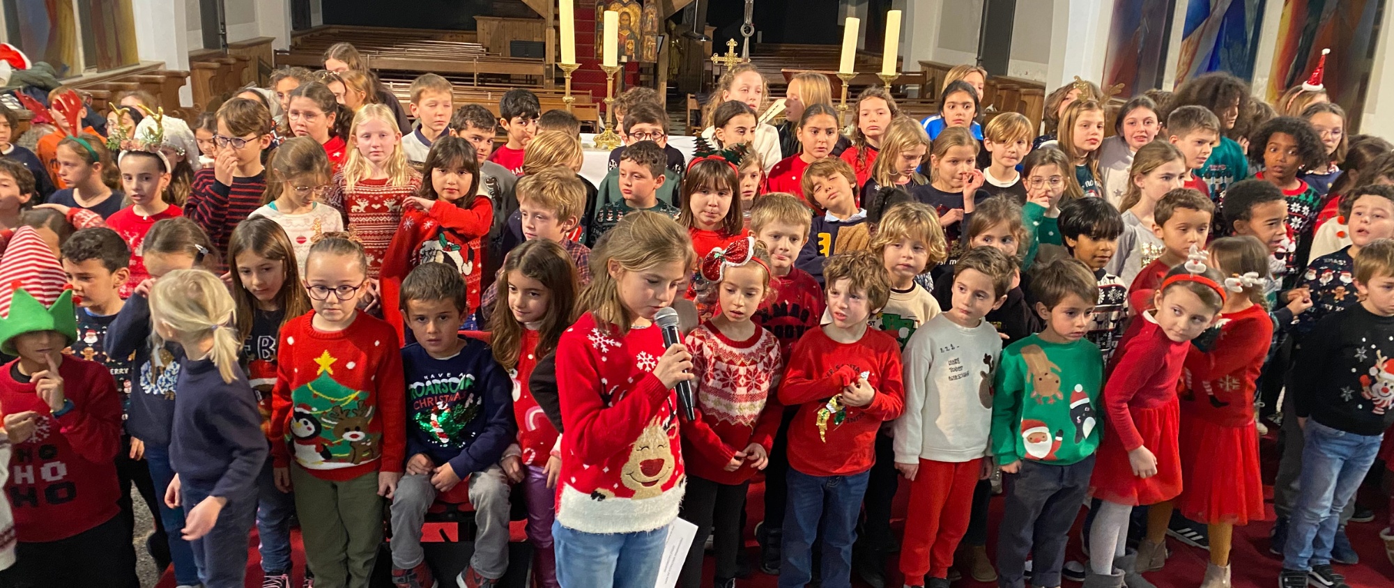 Chorale de Noël de l'école Primaire - École Lacordaire
